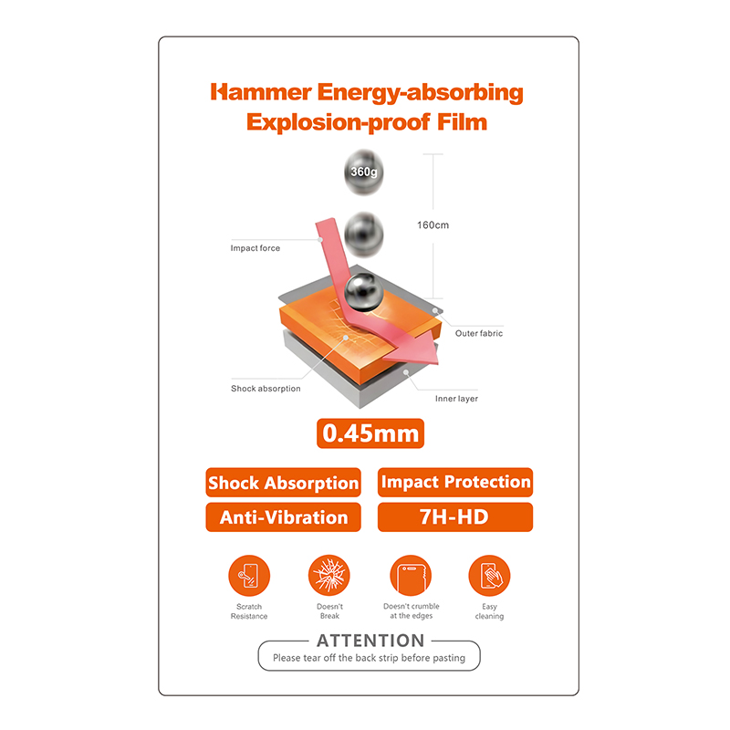 Hammer 7H Explosion-proof Film (0.45mm) – Ultimate Screen Protection ...